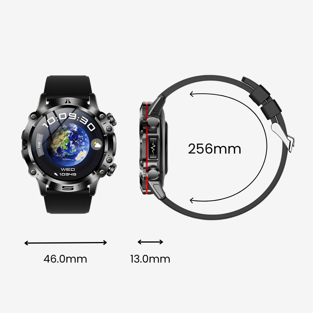 The AI LifeWatch – ECG Blood Sugar Blood Pressure Smart Watch – Katml