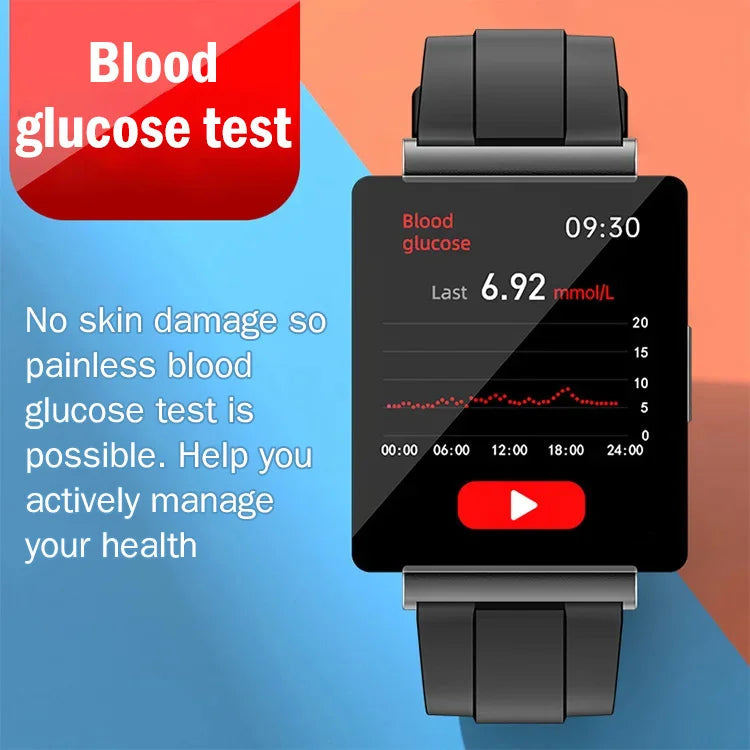 Non-invasive blood glucose test smart watch – Katml